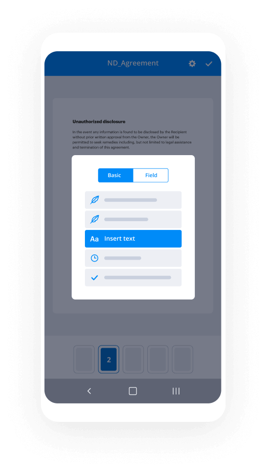 eSign Via Text Message | airSlate SignNow