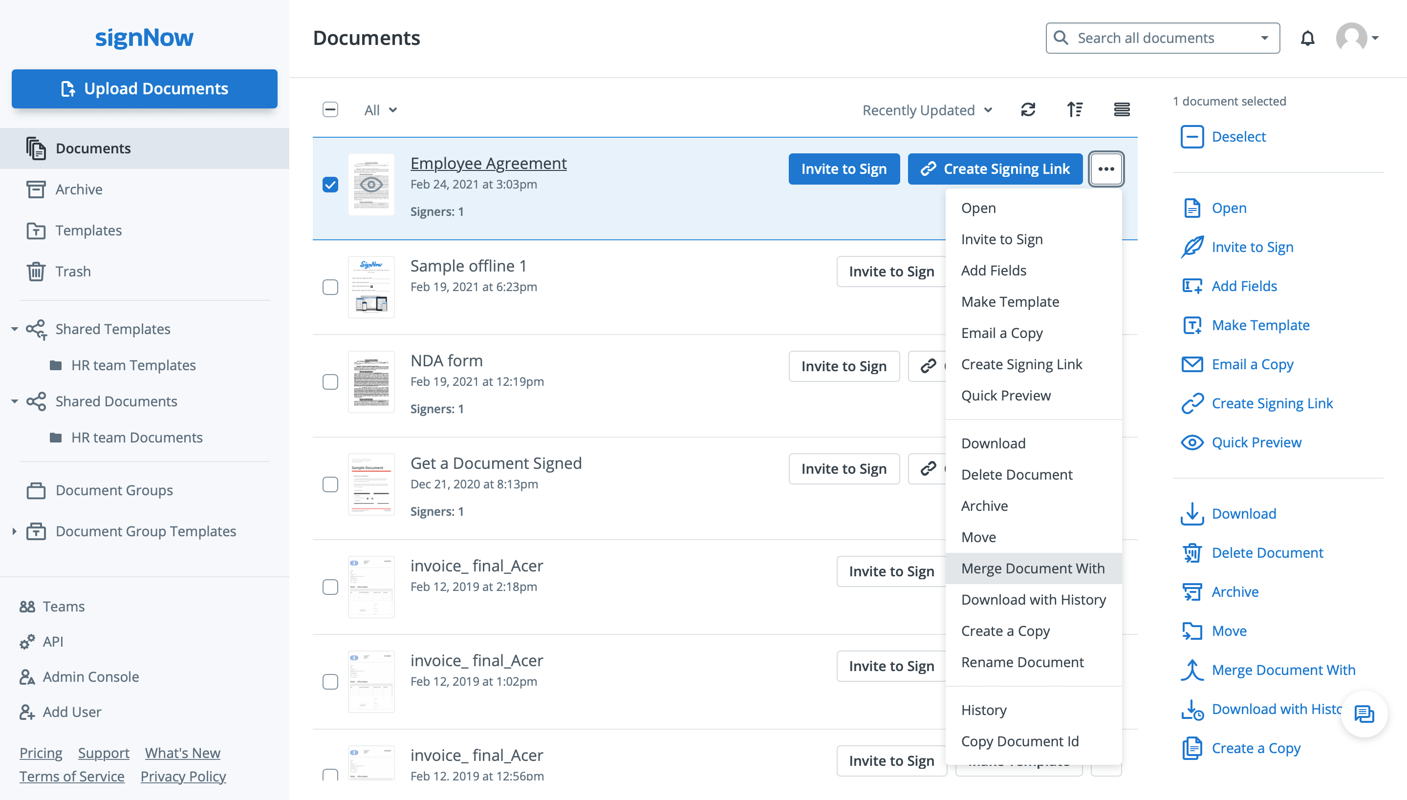 Merge Word Documents into One PDF | airSlate SignNow