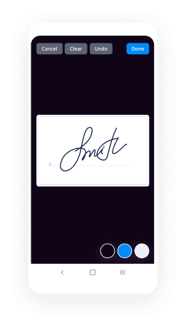 Change Signature Color Online | airSlate SignNow