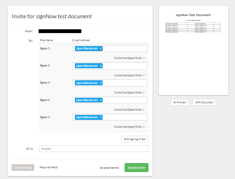ESign Documents Multiple Times SignNow