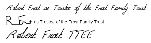 Learn how to sign trust documents| signNow