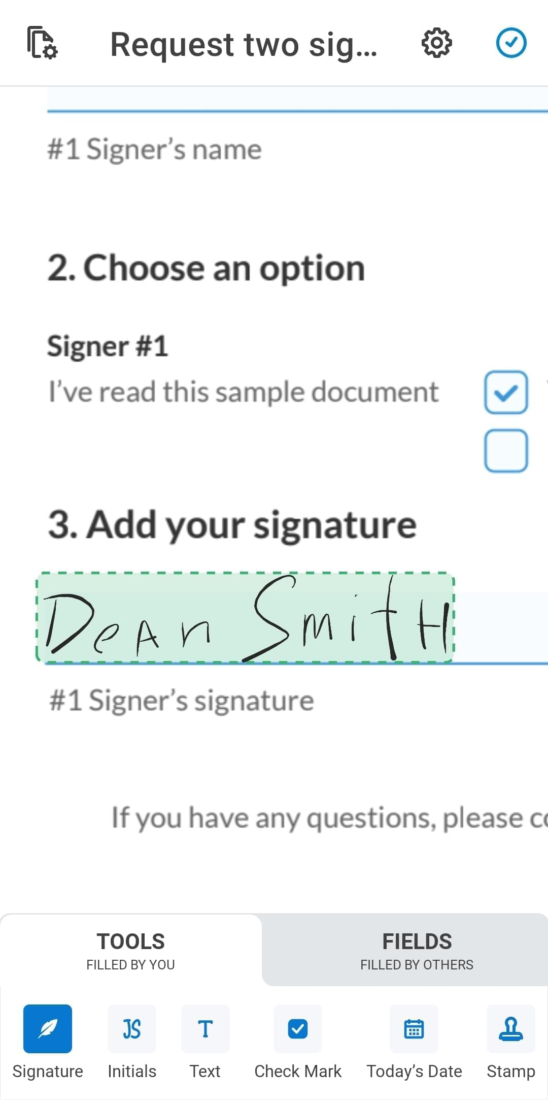 Signature Mobile Device | airSlate SignNow