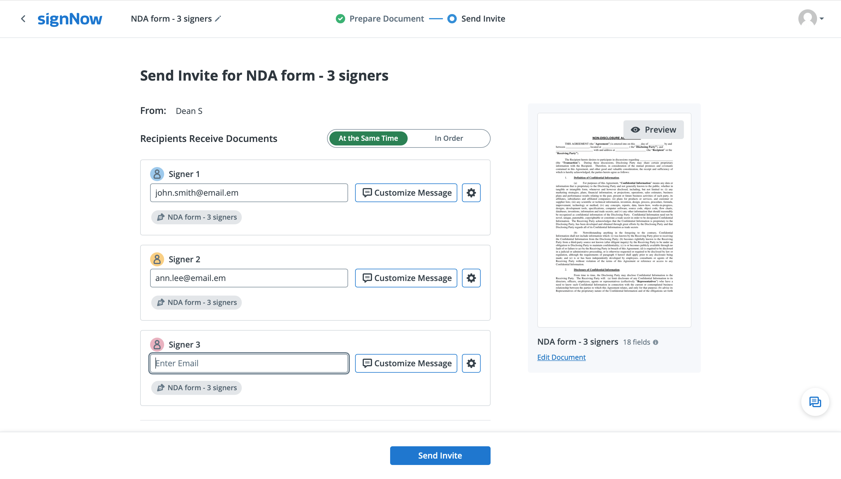 Add Multiple Signers | airSlate SignNow
