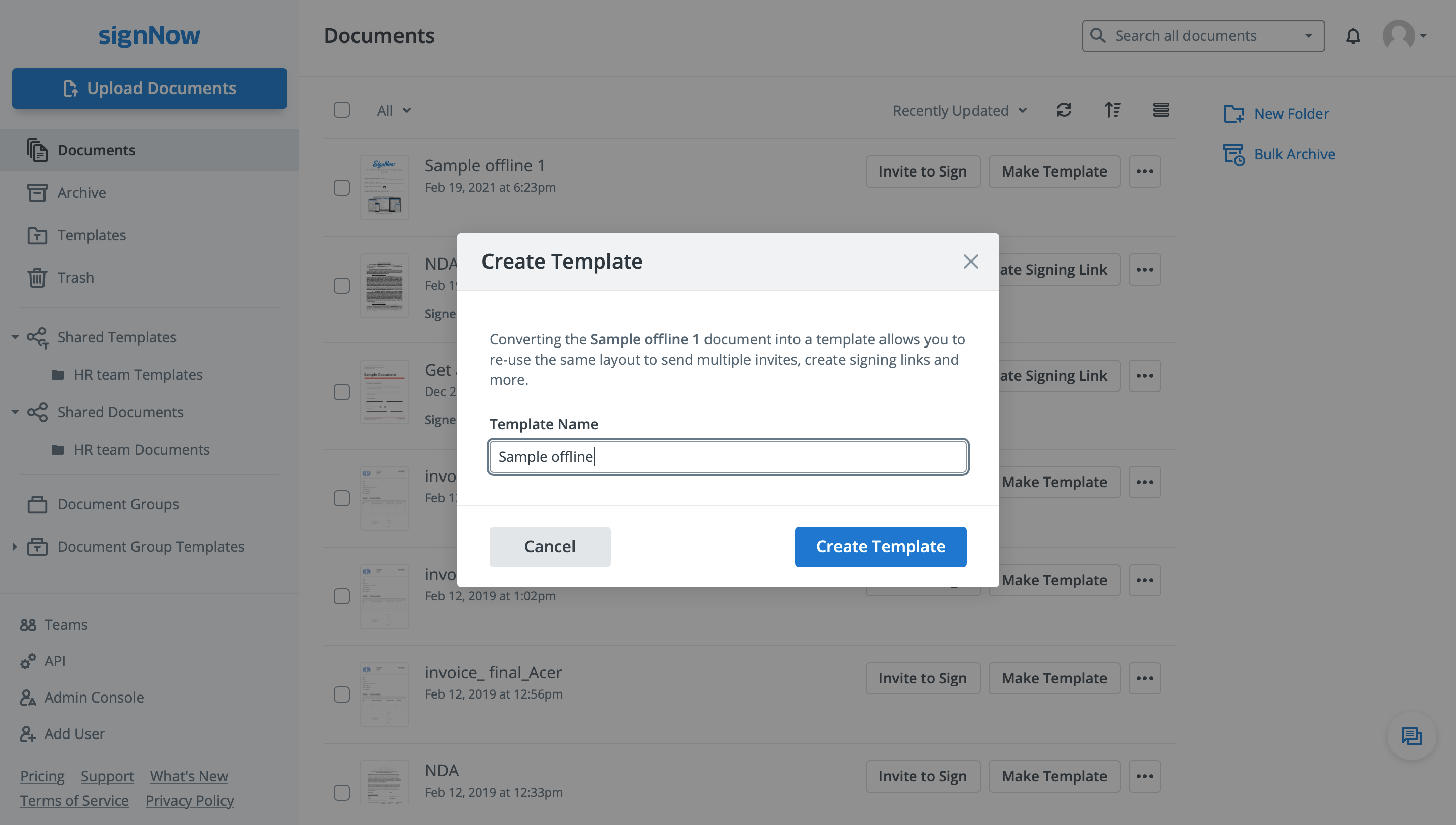 Create Signature Document | airSlate SignNow