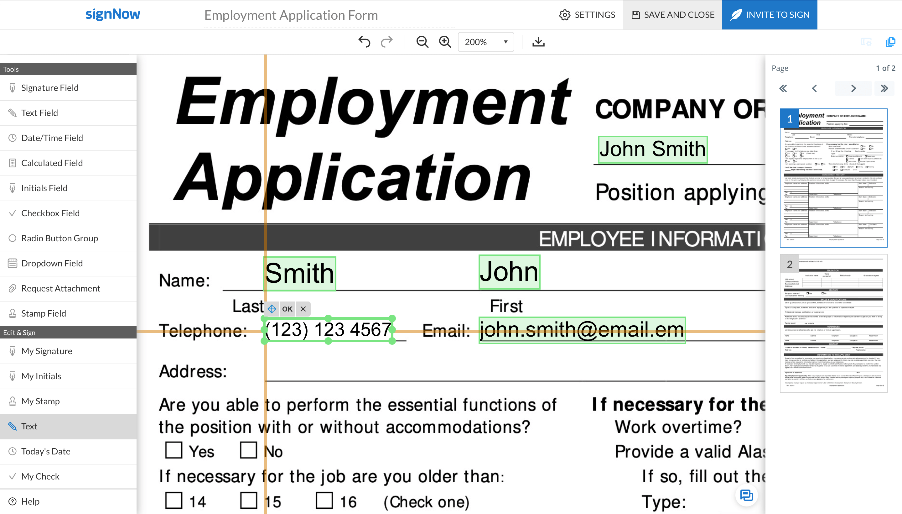 Write PDF Document | airSlate SignNow
